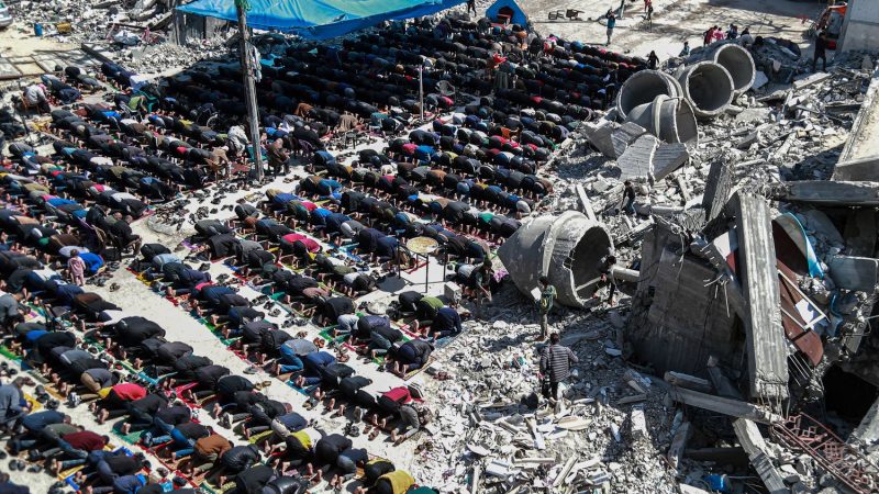 Les Palestiniens en deuil s’apprêtent à célébrer le ramadan. Sport ...